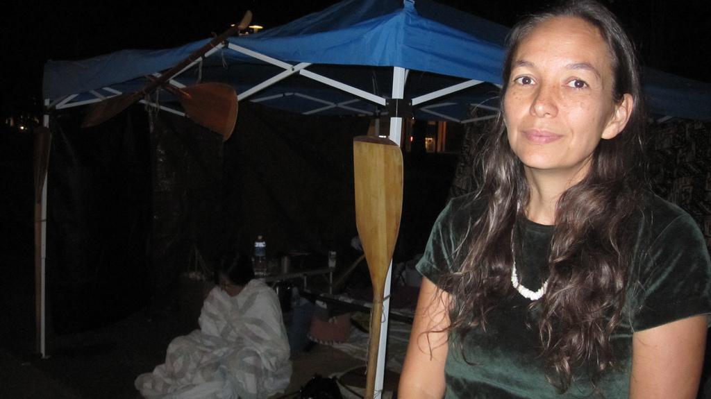 Laulani Teale — Standing Her Ground During APEC - Honolulu Civil Beat