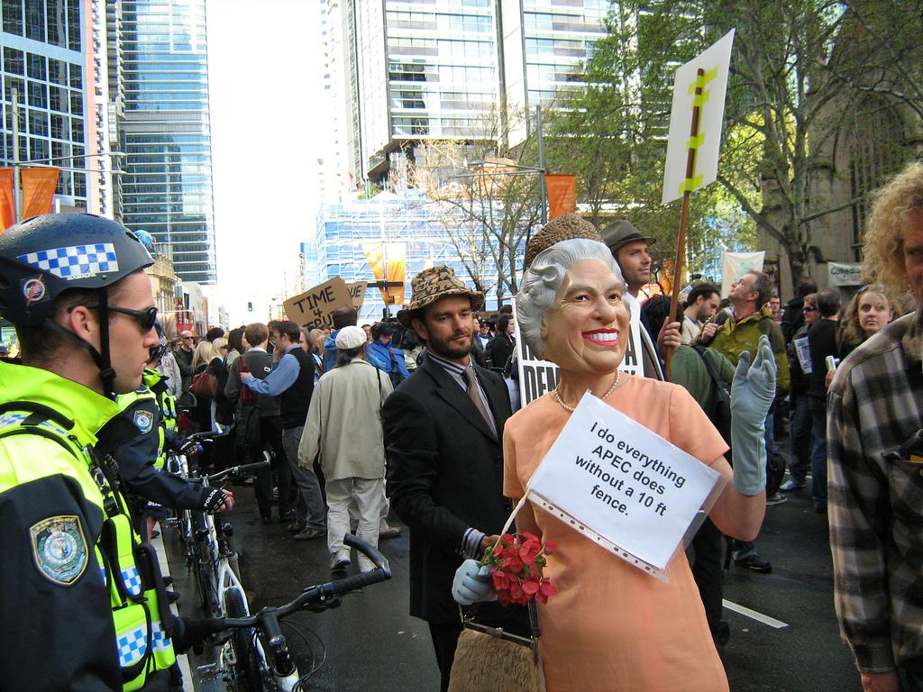 A Look Back at Past Anti-APEC Protests - Honolulu Civil Beat