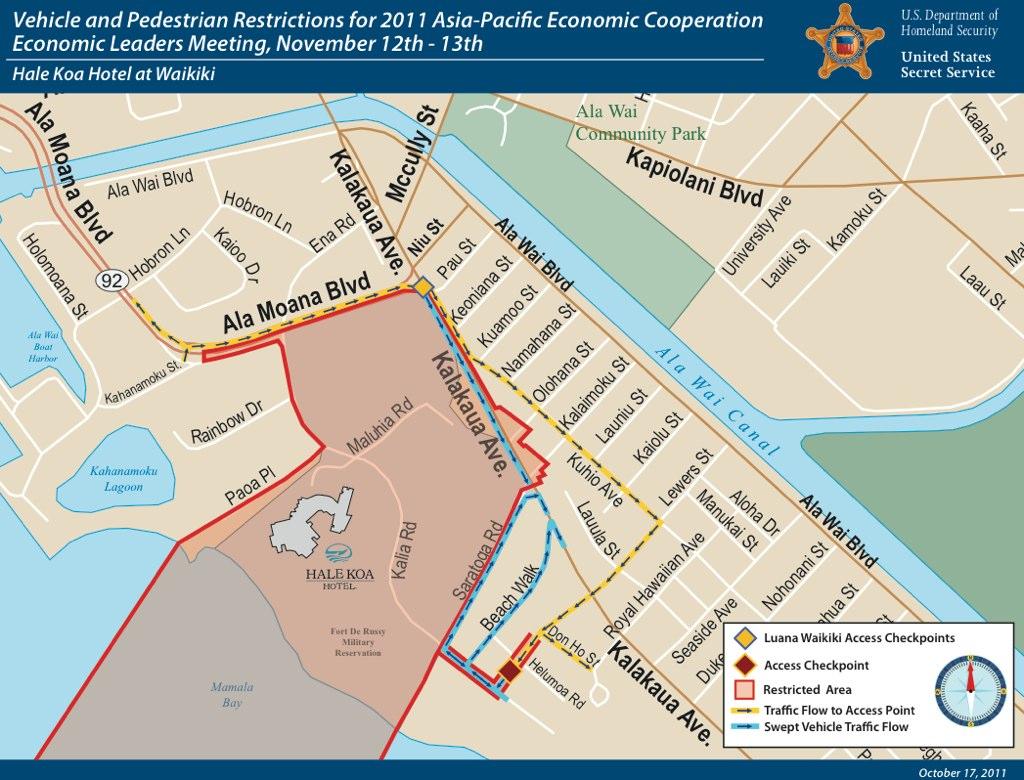 Secret Service Releases APEC Security Plans - Honolulu Civil Beat