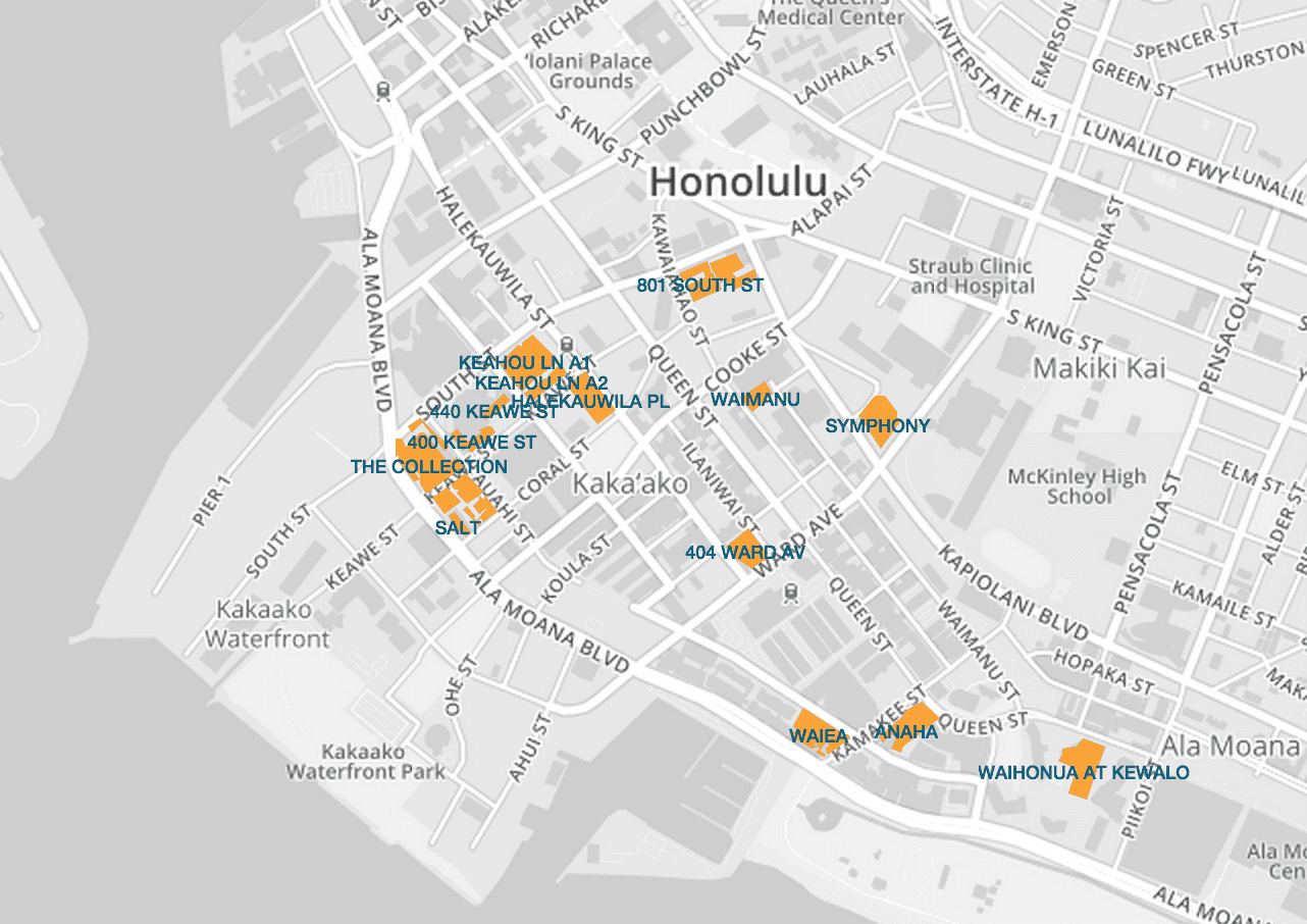 Tracking New Projects in a Fast-Growing Kakaako - Honolulu Civil Beat