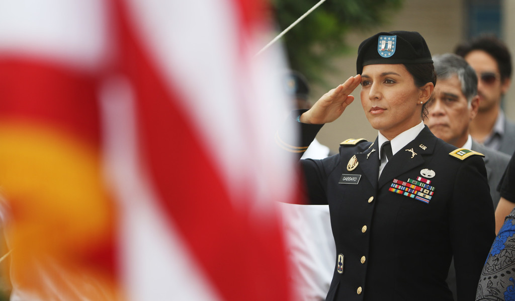 Gabbard Goes On Guard Duty, Misses Vote On Protecting The Post Office ...