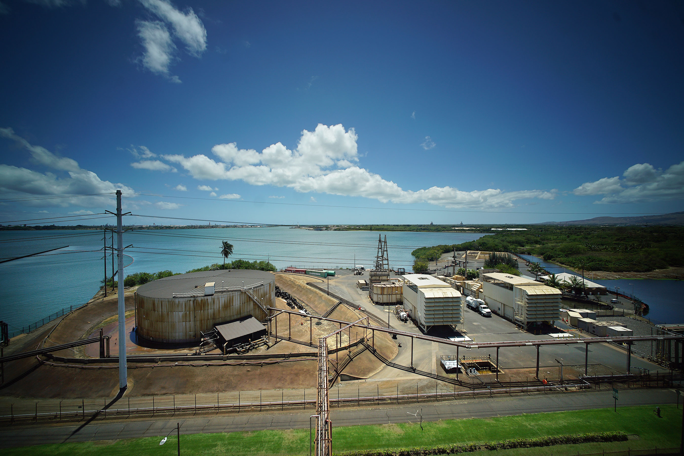 HEI HECO Waiau power plant Pearl Harbor View1 - Honolulu Civil Beat