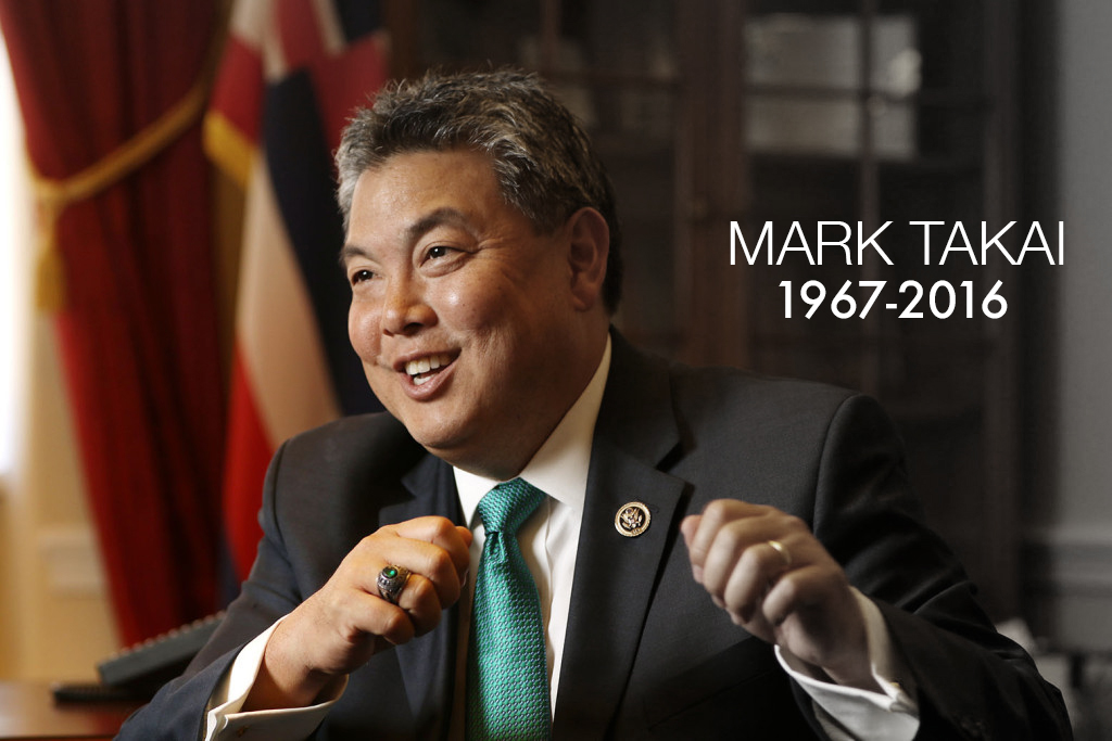 Scenes From Mark Takai's All-Too-Short Congressional Career - Honolulu ...