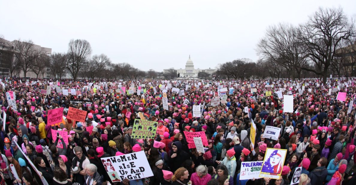Massive March On DC: Fear, Fun, Animosity And A Touch Of Aloha ...