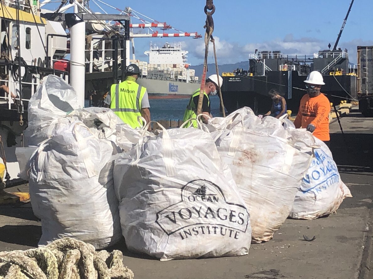 This Ship Snagged 206,000 Pounds Of Trash From Ocean - Honolulu Civil Beat