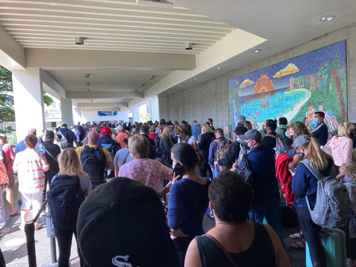 Flying To Hawaii? Prepare For Long Lines At The Airport - Honolulu ...