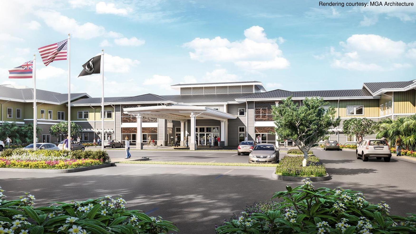New Hawaii State Veterans Home Is Being Built On Land Designated For ...