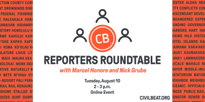 Reporters Roundtable w/ Marcel Honore and Nick Grube – Honolulu Civil Beat