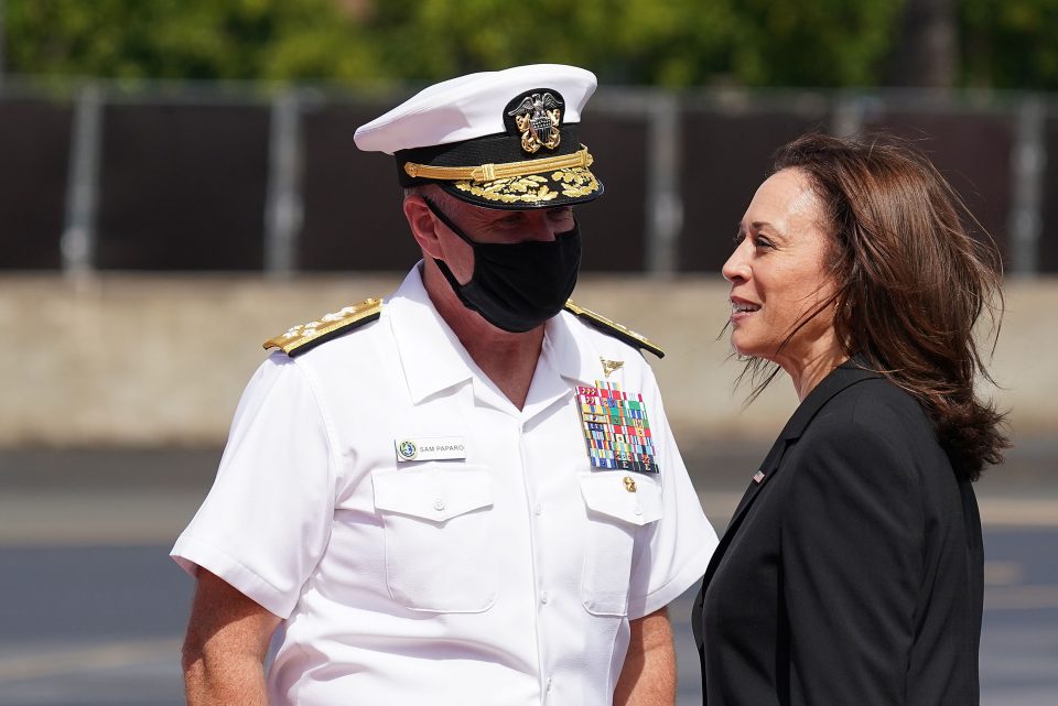 Harris Meets With Hawaii Troops As Afghanistan Crisis Escalates ...