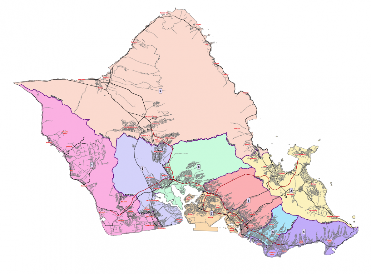 Oahu Commission Approves Final Redistricting Plan For City Council ...