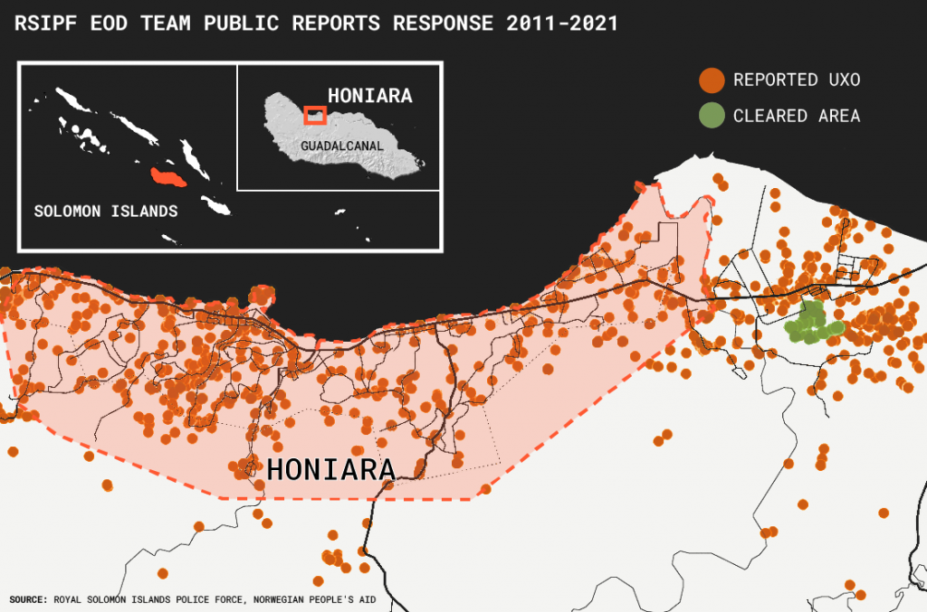 US Kicks In $1M More For UXO Cleanup On Solomon Islands - Honolulu ...