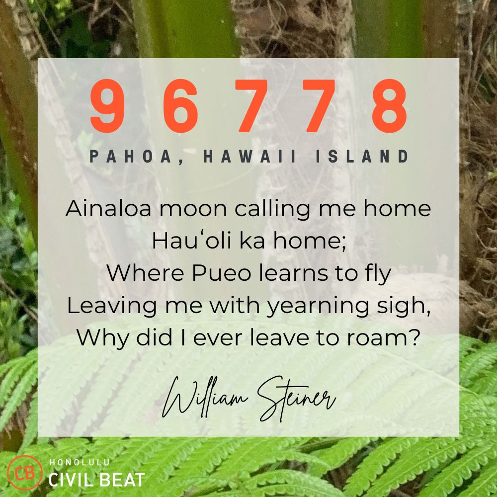 Neighborhood Haiku Poetry Contest 2022 - Honolulu Civil Beat