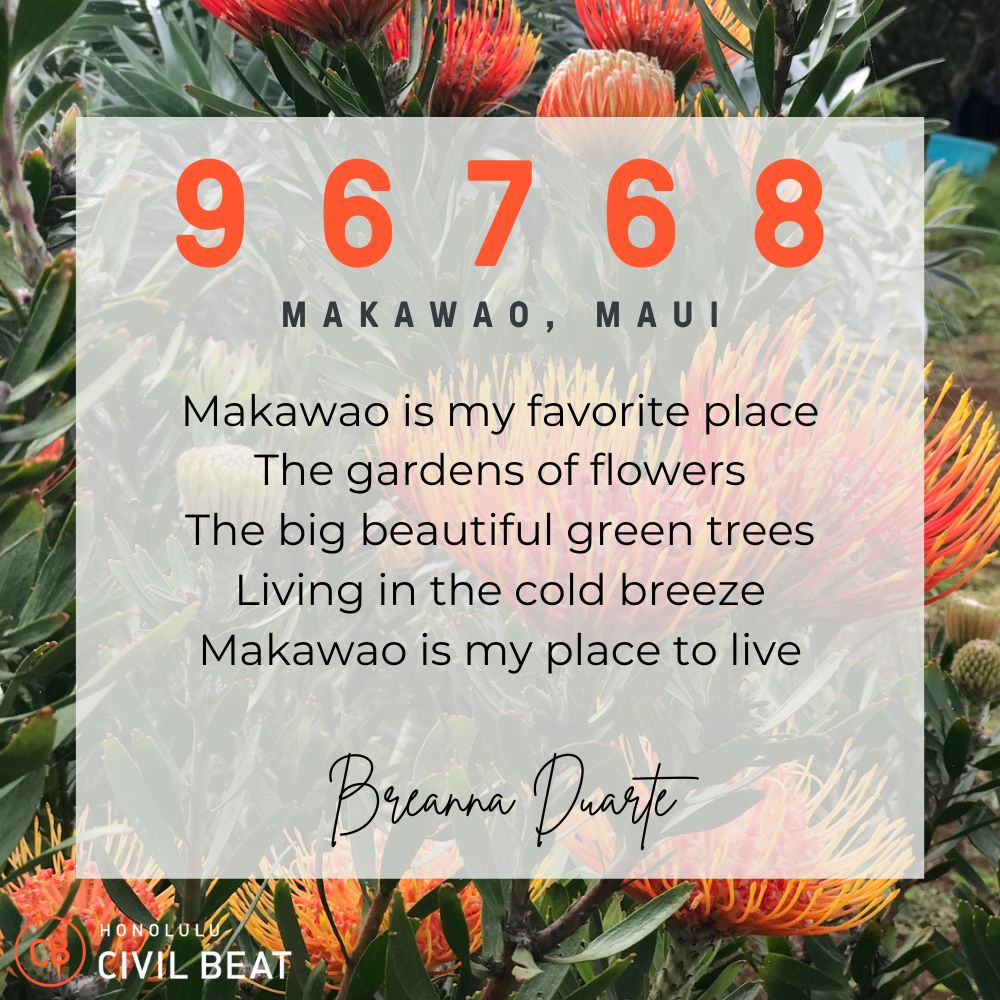 Neighborhood Haiku Poetry Contest 2022 - Honolulu Civil Beat