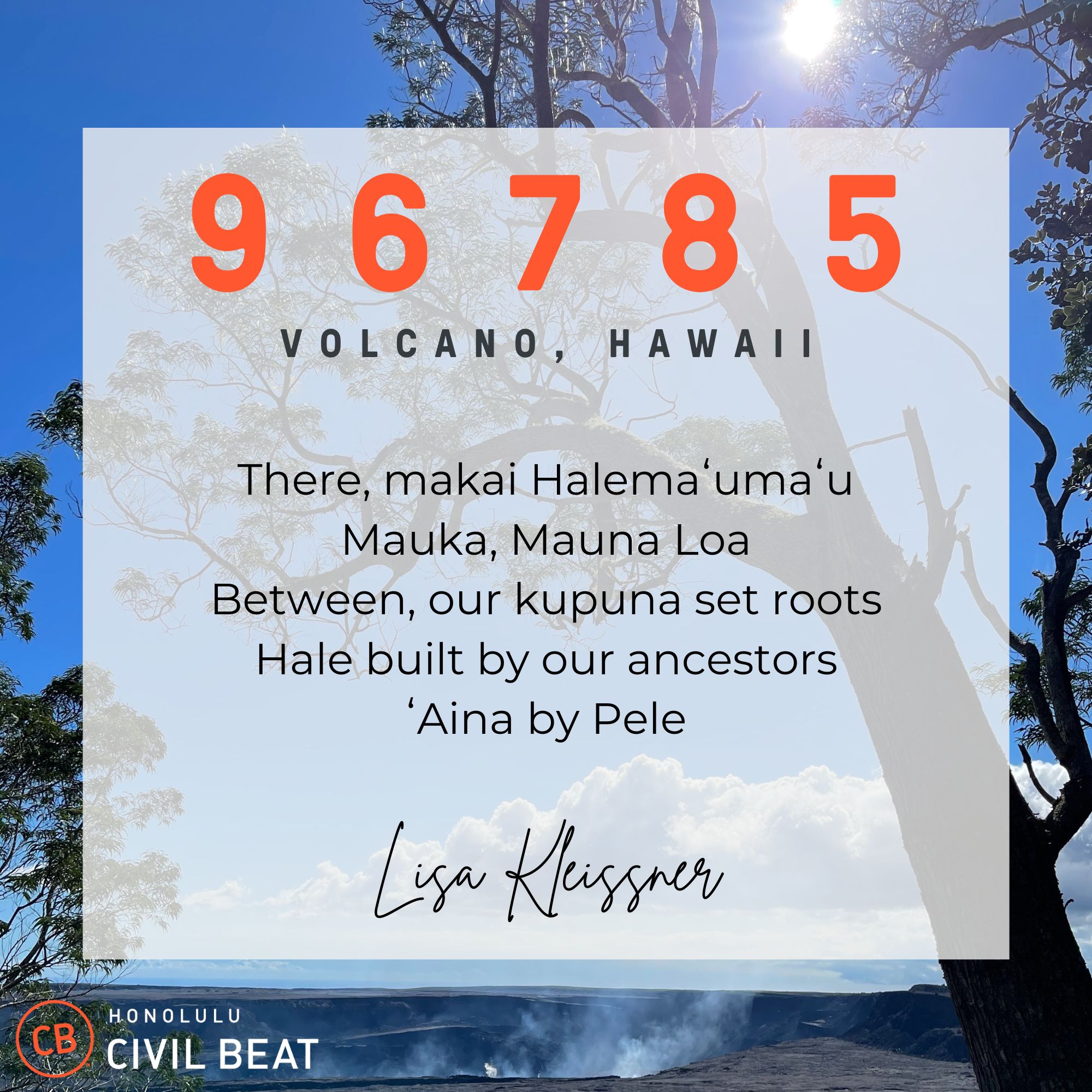 Neighborhood Haiku Poetry Contest 2022 - Honolulu Civil Beat
