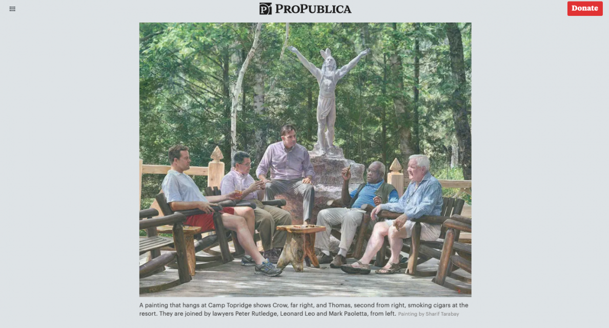 Ben Lowenthal: The Disturbing Ethics Of Justice Clarence Thomas ...