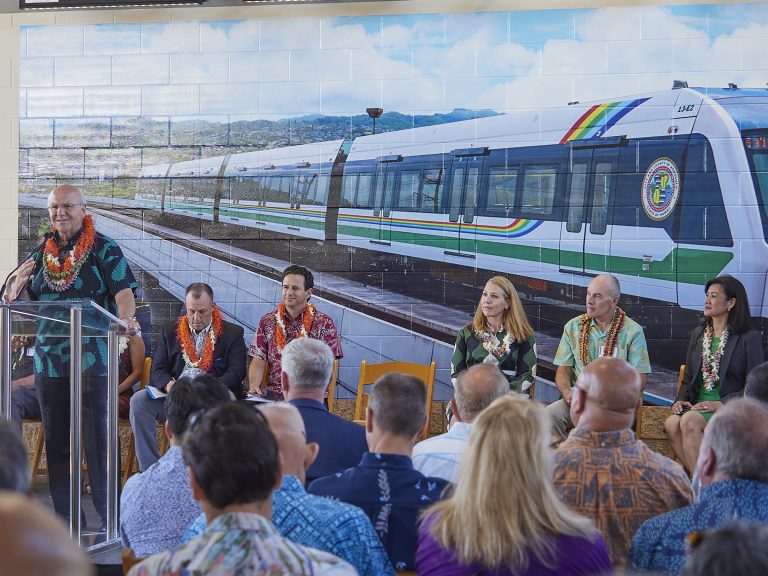 Honolulu Rail Debut: See Inside The First Half Of Skyline - Honolulu ...