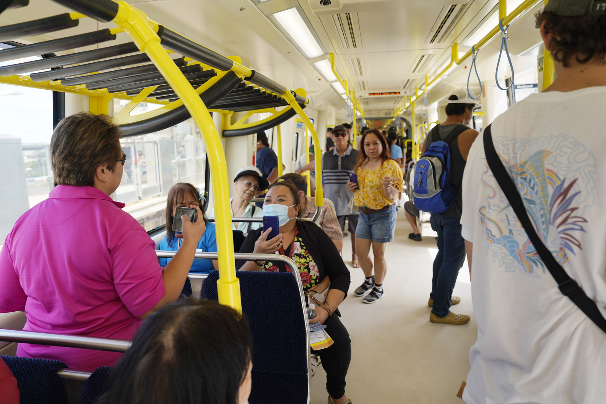 Honolulu Rail Debut: See Inside The First Half Of Skyline - Areyoupop