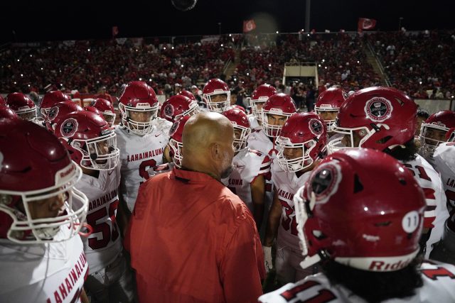Maui Football In Photos: The Game Beyond The Fires - Honolulu Civil Beat