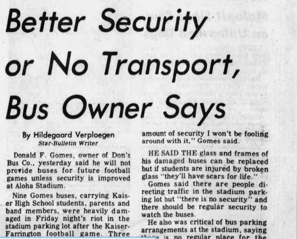 Hawaii Has A Long History Of High School Football Violence - Honolulu ...