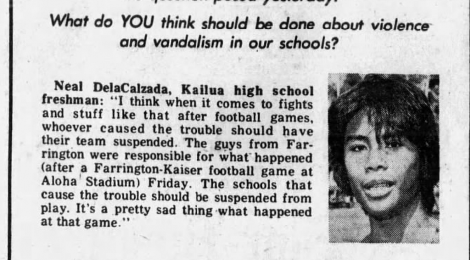Hawaii Has A Long History Of High School Football Violence - Honolulu ...