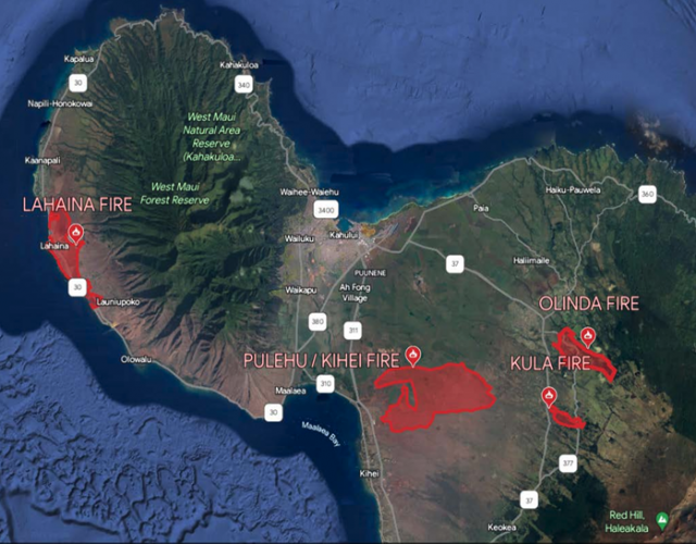 Maui Police Report Reveals Locations Of Lahaina Fire Victims And ...