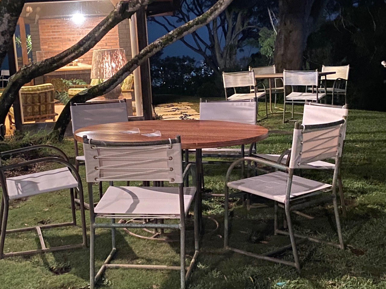 Denby Fawcett: These Chairs Started Out As Pearl Harbor Scrap Metal ...