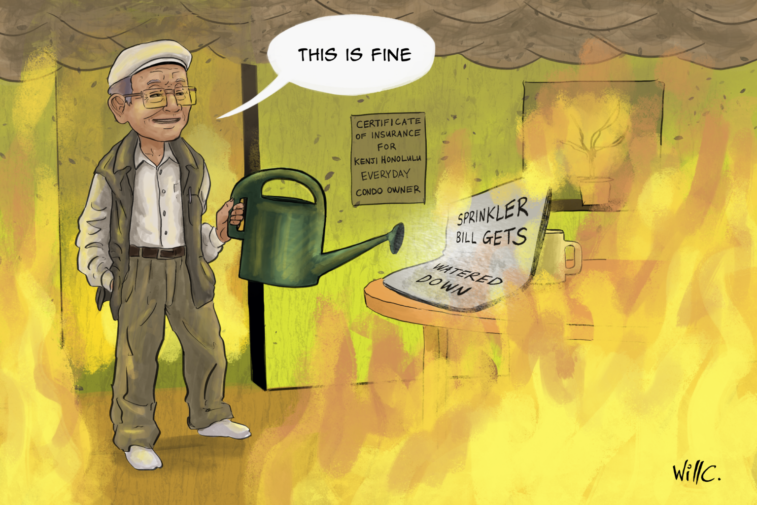 Will Caron: Playing With Fire - Honolulu Civil Beat