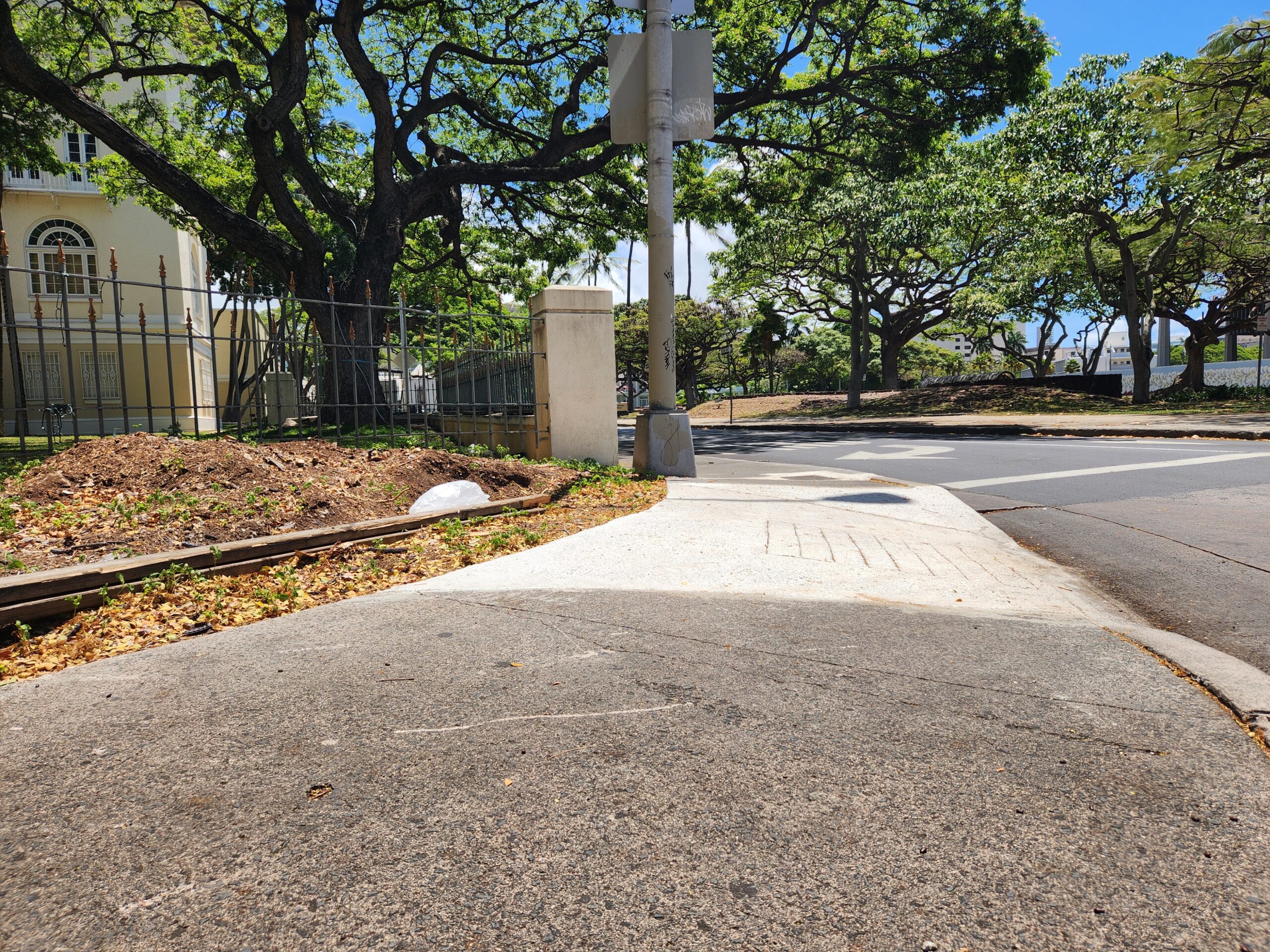 Fixing It! Sidewalk Corner Passable Now, But More Work Needed ...